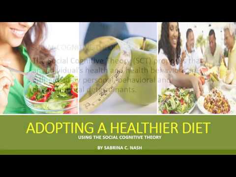Adopting a Healthier Diet Using the Social Cognitive Theory