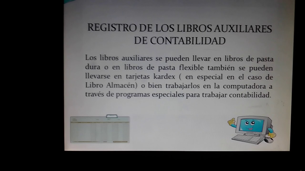 Contabilidad de Cuarto perito contador