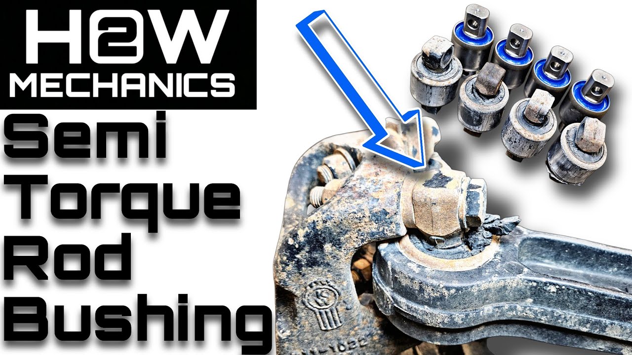 How to Replace Torque Rod Bushings on a Semi Truck
