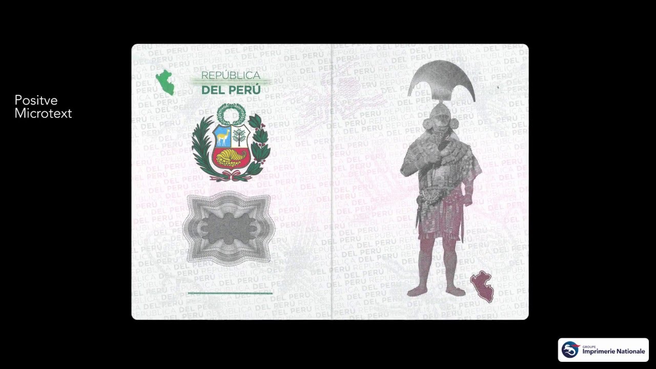 IN Groupe | The new Passport of the Republic of Peru