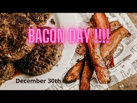 Bacon Day, December 30 with Subtitles in English, Portuguese, and Spanish.