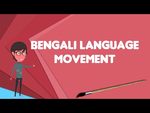 What is Bengali language movement?, Explain Bengali language movement