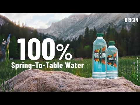 0 Oceans and 0 Continents Crossed | 100% Spring-to-Table Water | ORIGIN™ 100% Natural Spring Water