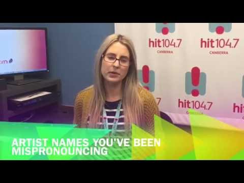 Artist Names You've Been Mispronouncing