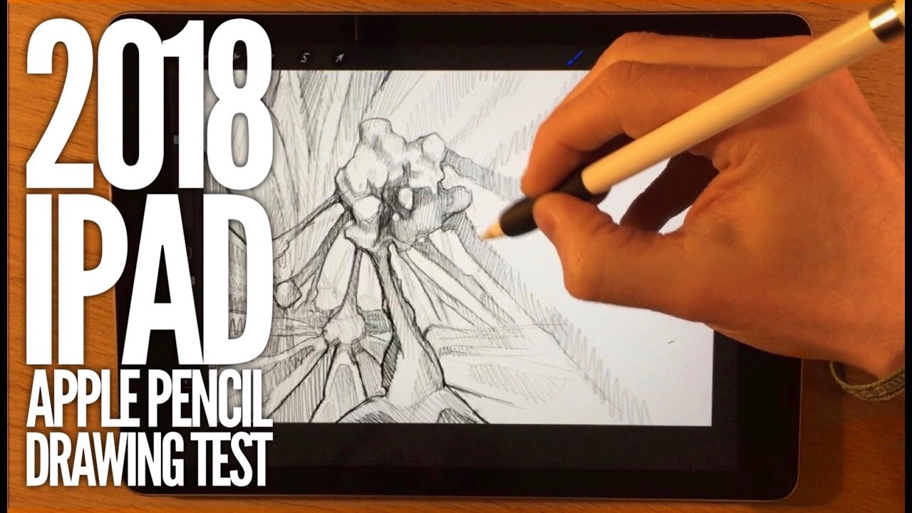 2018 iPad - Apple Pencil drawing test and artists opinion