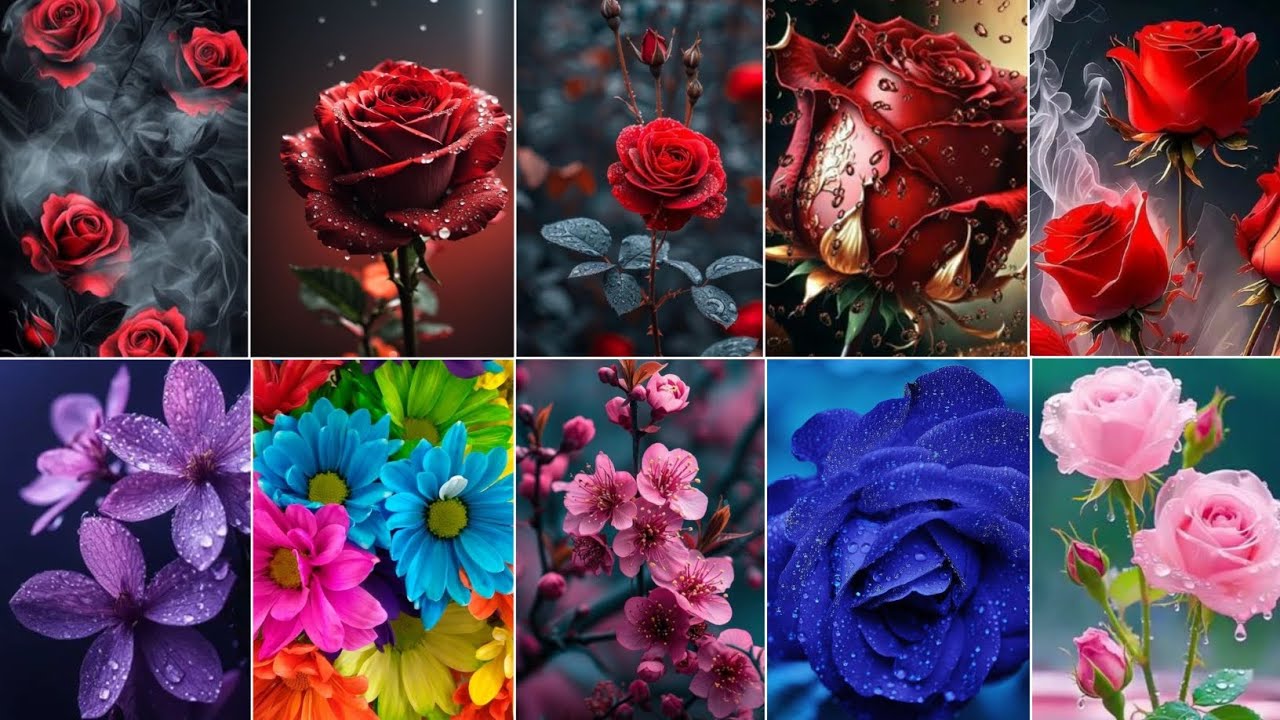 The Most Beautiful Flower Wallpapers || Full HD best flower wallpaper
