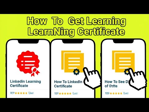 How to Get LinkedIn Learning Certificate How to Download LinkedIn Learning Certificate