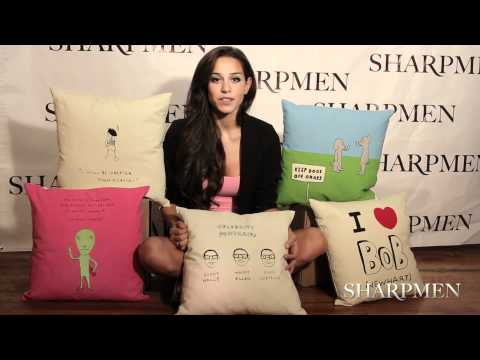 Dan Golden: Pillows That Will Make You Laugh | Sharpmen.com