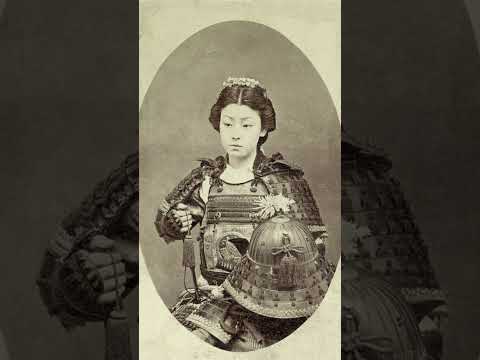 Rare photos reveal the stunning beauty of ancient Japanese female samurai