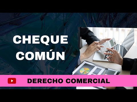 CHEQUE COMÚN