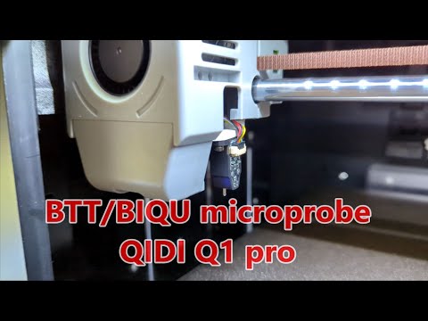 🧞‍♂️ QIDI Q1 pro BIQU/BTT microprobe adapter・Free 3D File for ・Cults