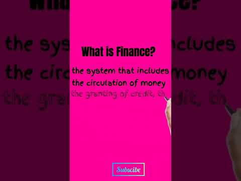 what is finance? #shorts #shortsfeed #finance
