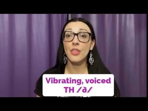Voiced and voiceless TH