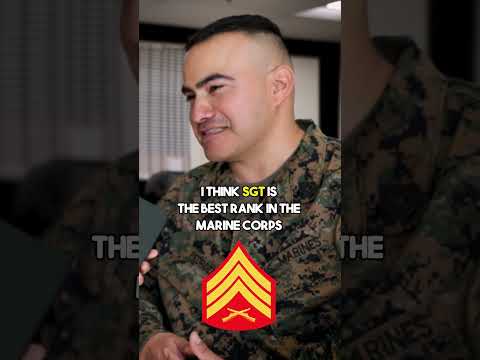 Is Sgt The Best Rank In The Military? #military #marine #army #navy #airforce #shorts