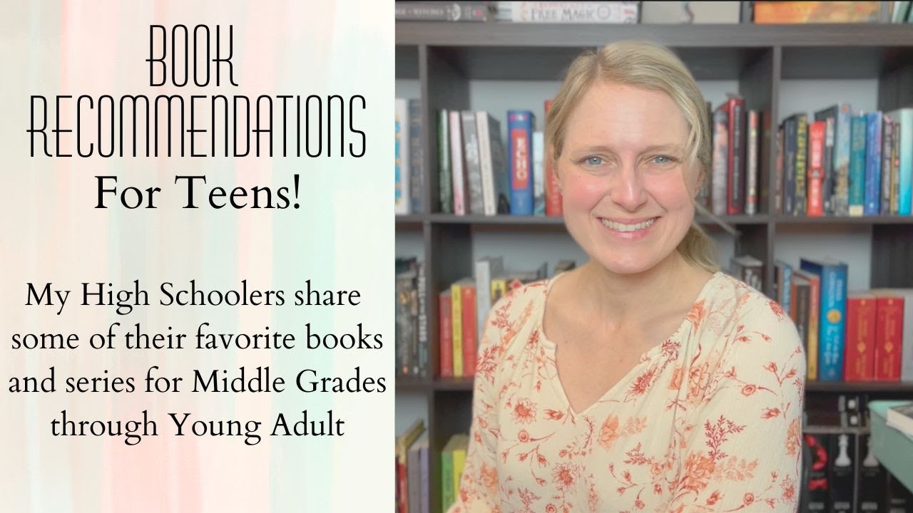 Book Recommendations for Teens from Teens | My teens share favorite books for Middle & High School
