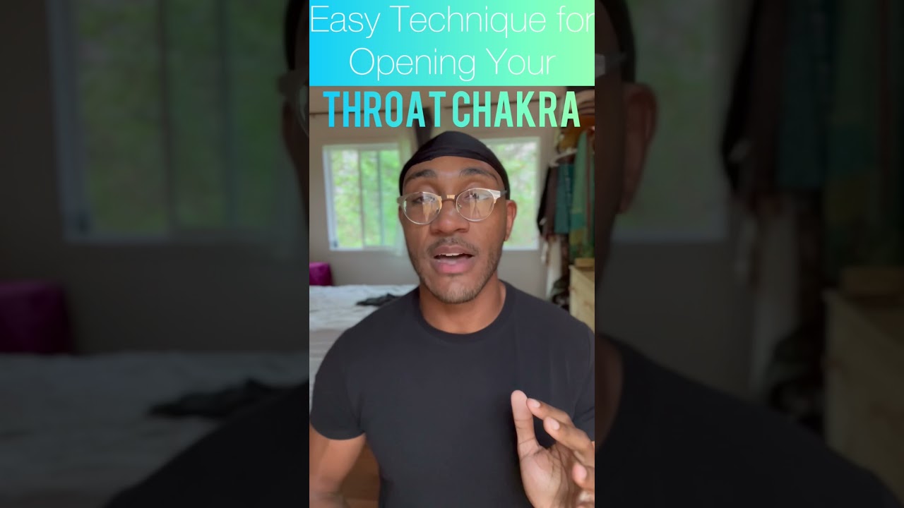 Easy Technique for Opening Your Throat Chakra ~ Works Instantly!