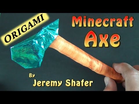 Origami Axe by Jeremy Shafer | The Secrets of Origami