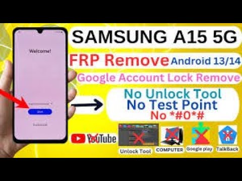 SAMSUNG A15 5G/ A15 FRP Bypass Android 14 | Samsung Frp Bypass 2025 | New SecurityWithout PC 2025