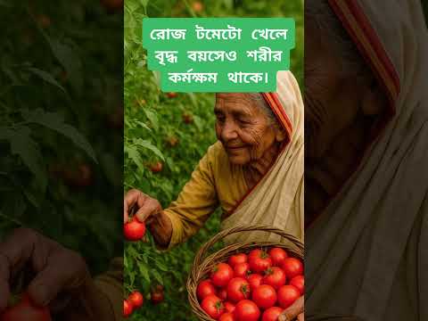 রোজ টমেটো খেলে বৃদ্ধ বয়সেও শরীর কর্মক্ষম থাকে। | Health Tips Bangla