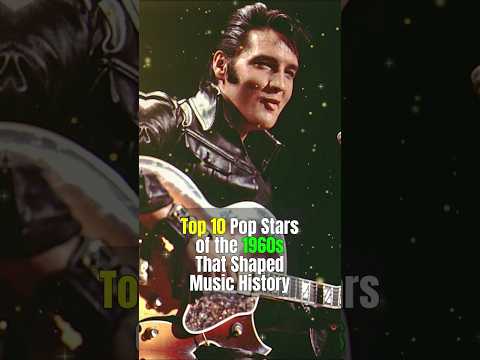 Top 10 Pop Stars of 1960s that Shaped Music History! #shorts