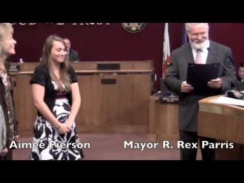 Aimee Pierson Named Mayor’s Athlete of the Month by R. Rex Parris ...