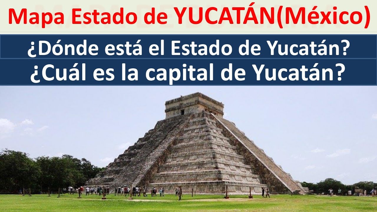 Mapa de Yucatan