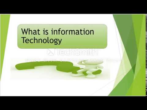 What is information technology in urdu hindi information technology kia hay