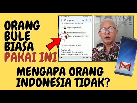 APA ITU CC/BCC DI EMAIL | ORANG BULE BIASA PAKAI INI
