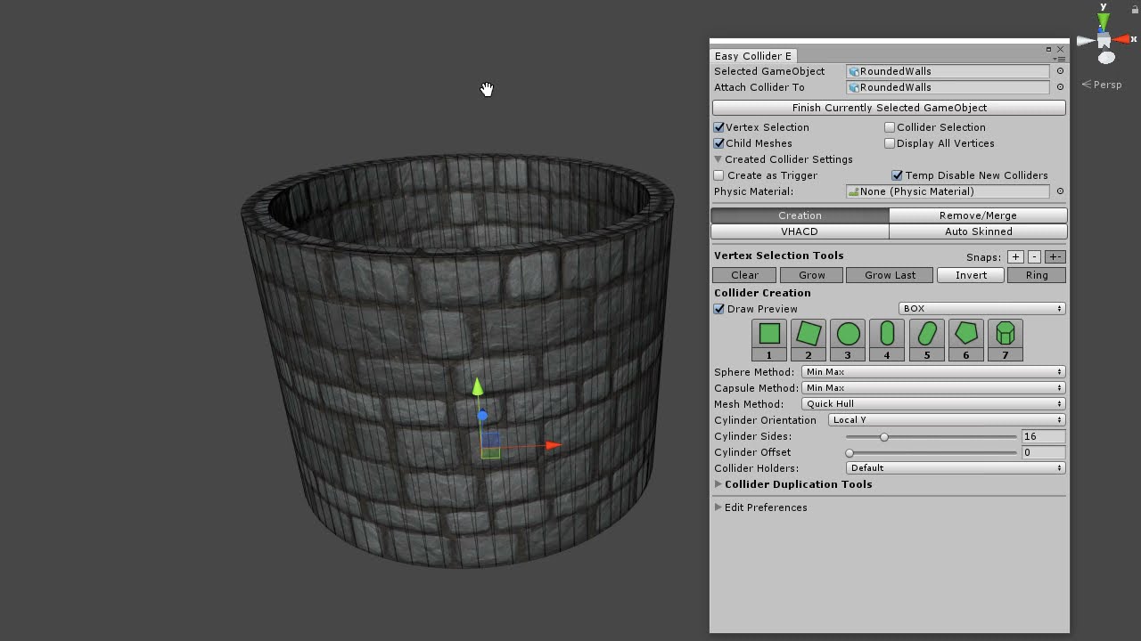 Easy Collider Editor - Duplication Tools