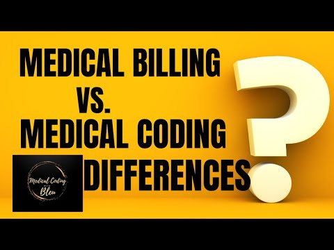 MEDICAL BILLING VS. MEDICAL CODING | WHAT IS THE DIFFERENCE?