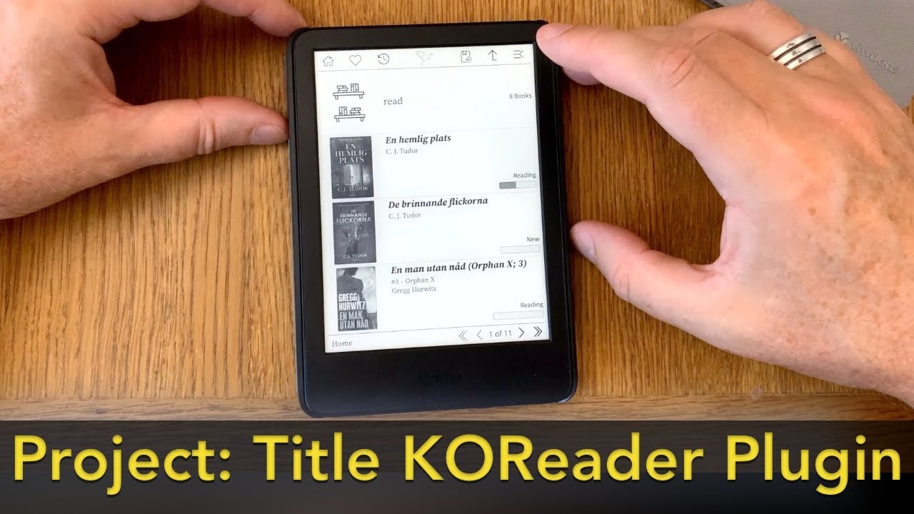Tutorial: Installing Project: Title KOReader Plugin on my Kindle (any e-Reader with KOReader)