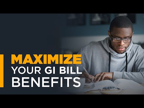 What Can YOU Do with Your GI Bill Benefits--More Than You Realize!