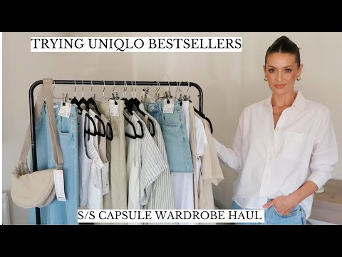 TRYING UNIQLO BESTSELLERS - S/S STAPLES FOR A CAPSULE WARDROBE HAUL