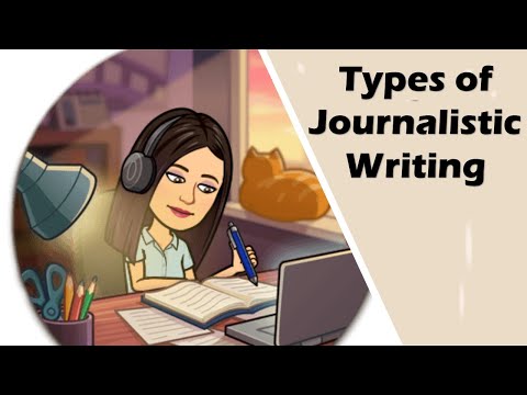 Types of Journalistic Writing | English | Teacher Beth Class TV