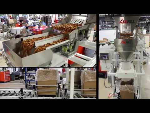 Vibratory Filler GF/Series | Feature: Metal Detector | Pretzels