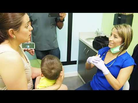 Green Apple Pediatric Dentistry Frenectomy on baby