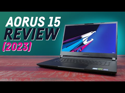 Gigabyte AORUS 15 Review (2023) / i5 12500H + RTX 4060