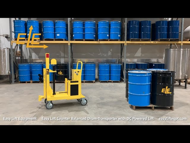 Portable Drum Barrel lifting Trolleys - Easy Lift Counter Balanced Drum ...