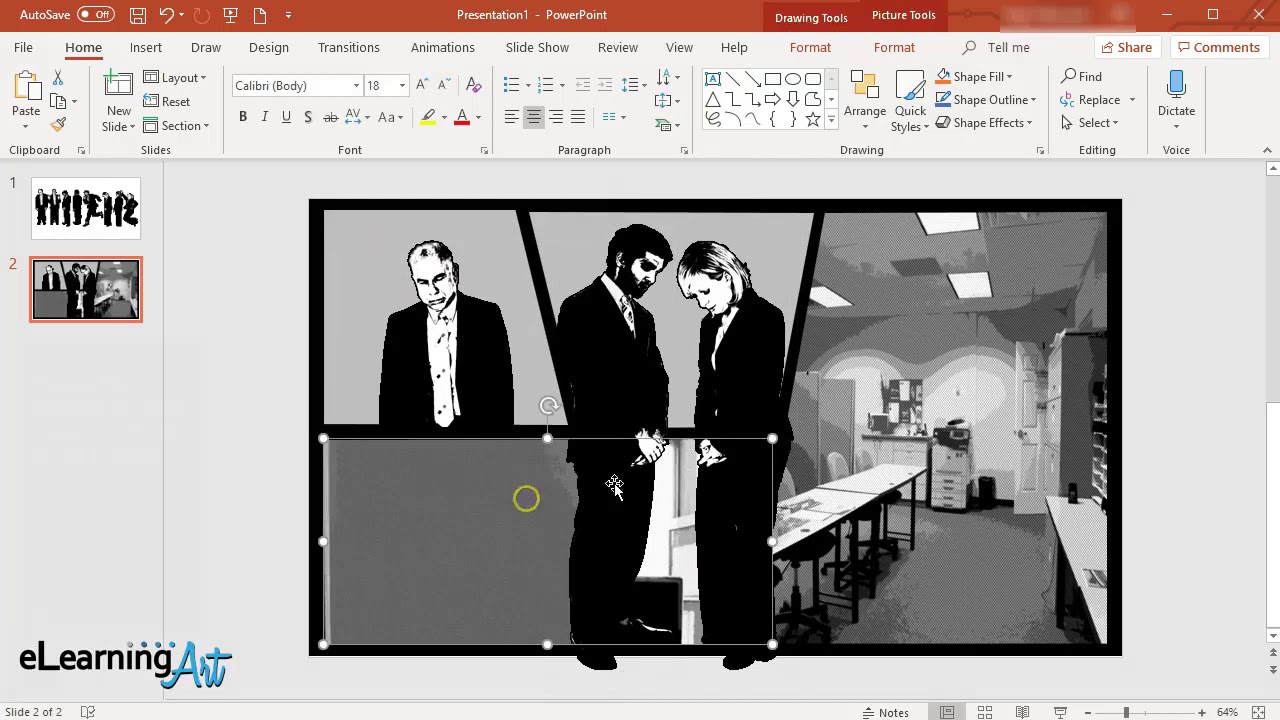 PowerPoint Graphic Novel Panel Tutorial