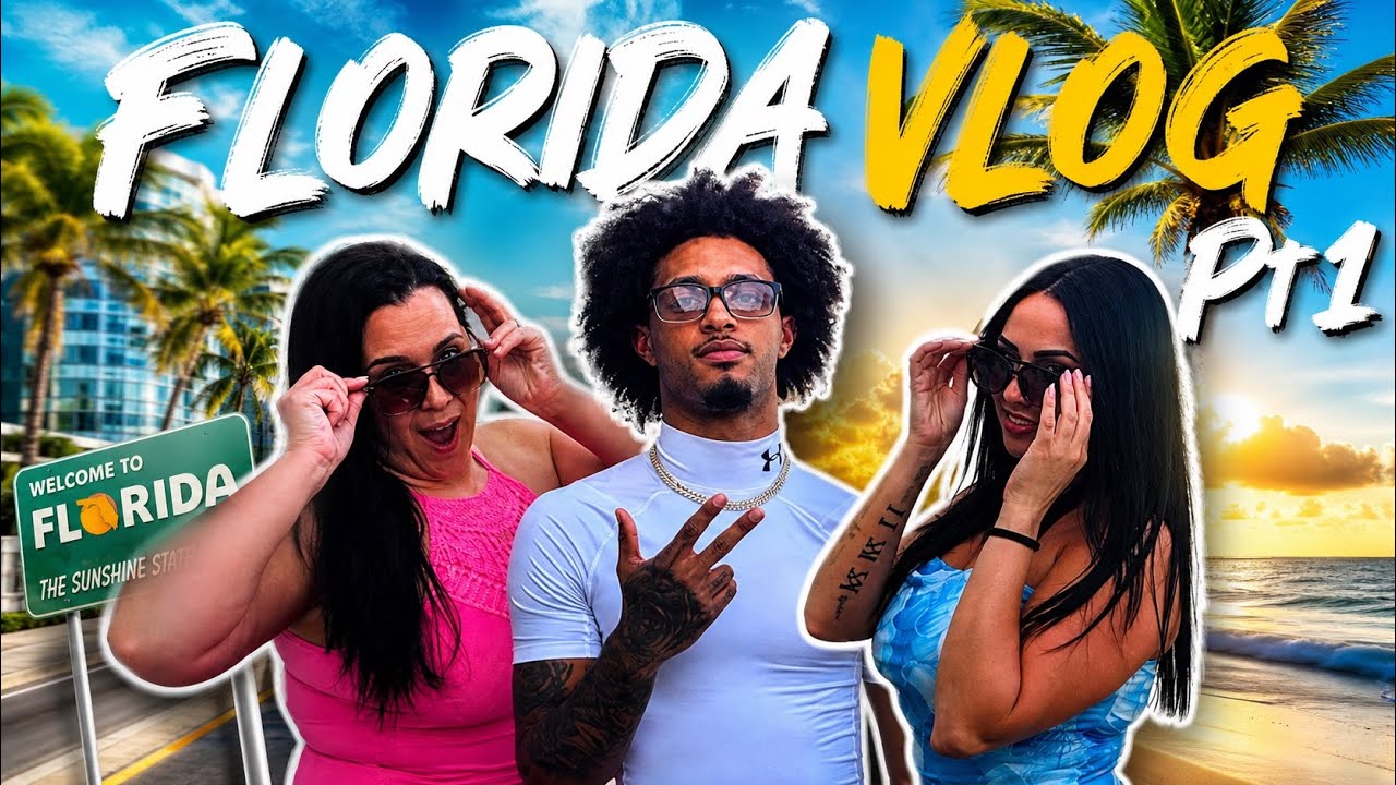 Florida Vlog Pt1!!!!