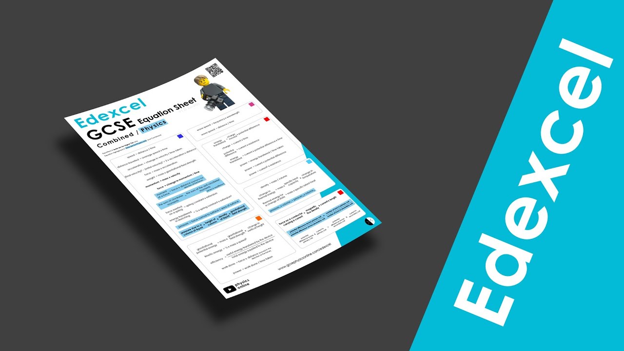 Edexcel GCSE Physics Equation Sheet - GCSE Physics Online