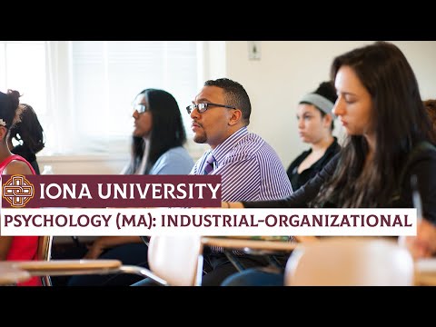 Iona University - MA in Psychology: Industrial-Organizational Specialization