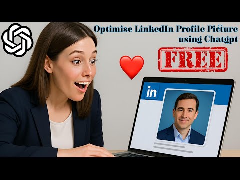 Make the Perfect LinkedIn Profile Picture for free  with ChatGPT 2025 #linkedin #chatgpt