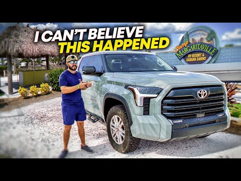 First Road Trip in the 2024 Toyota Tundra! Margaritaville RV Resort.. Review Alpaka Shift Pack V2
