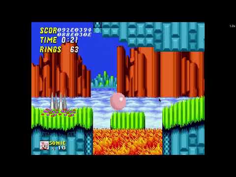 Play Genesis Sonic The Hedgehog 2   Super Edition Online in your browser   RetroGames cc — Яндекс Бр