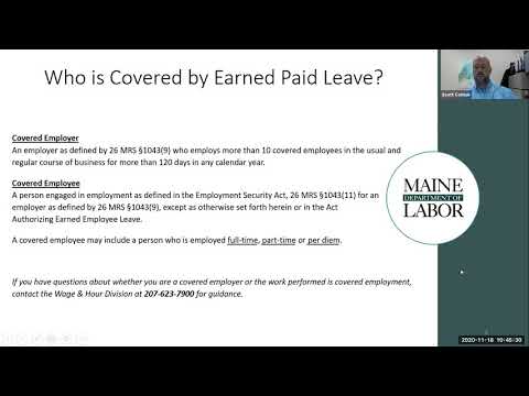 Earned Paid Leave Info Session