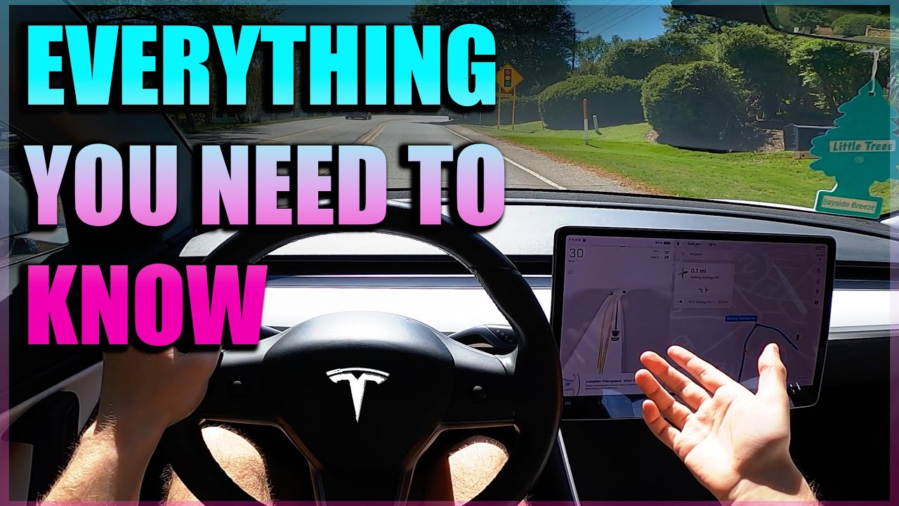 How to Use Tesla FSD - In Depth Tutorial