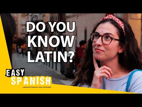 Do the Spanish Speak Latin? | Easy Spanish 282