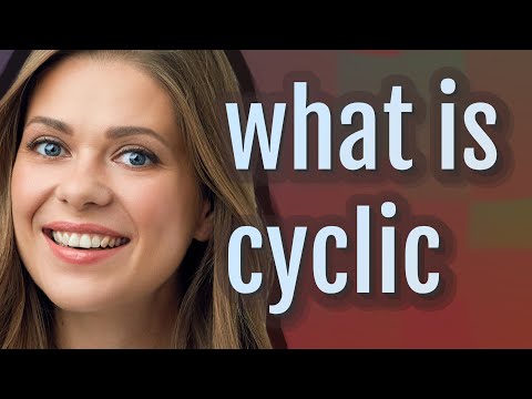 Cyclic | meaning of Cyclic