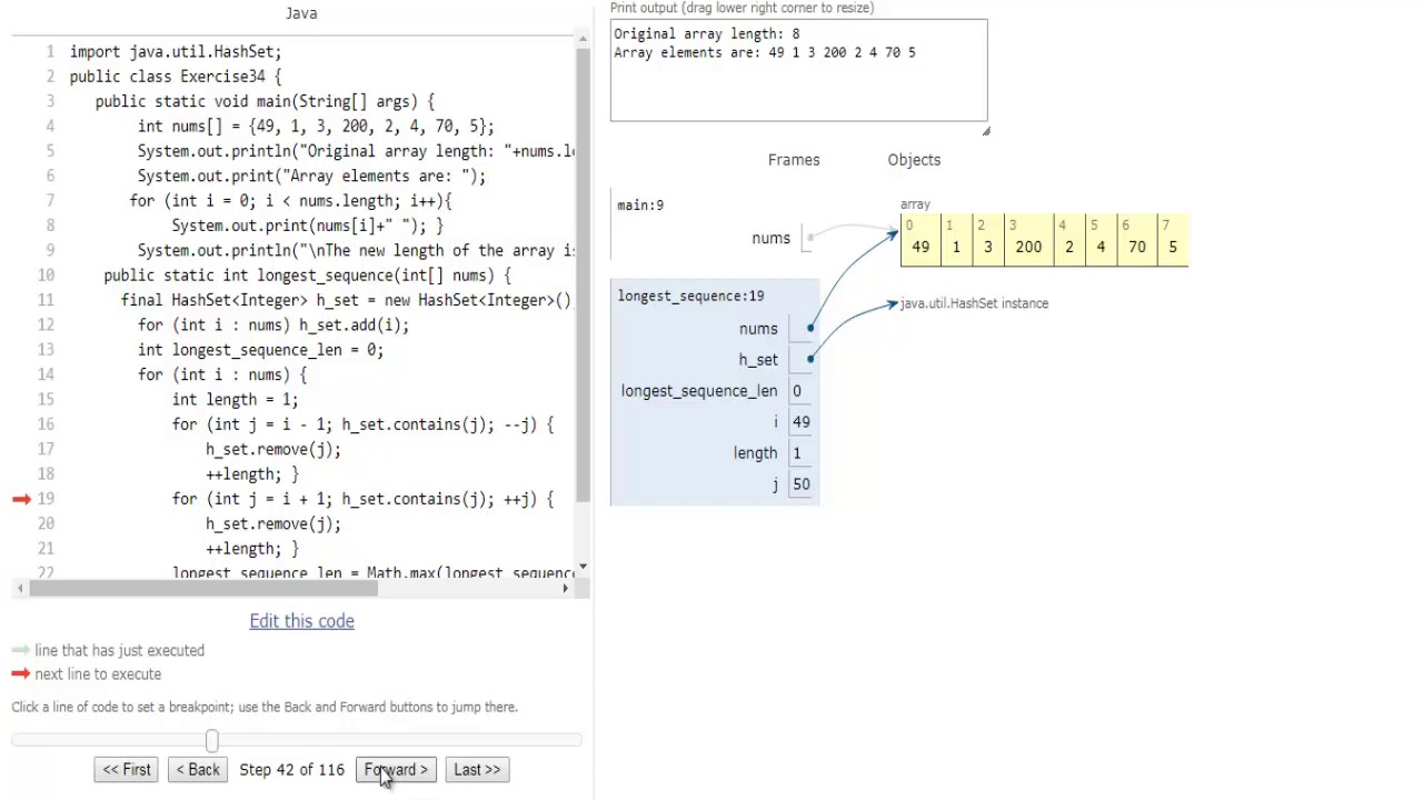 w3resource.com: Java Array Exercise-34